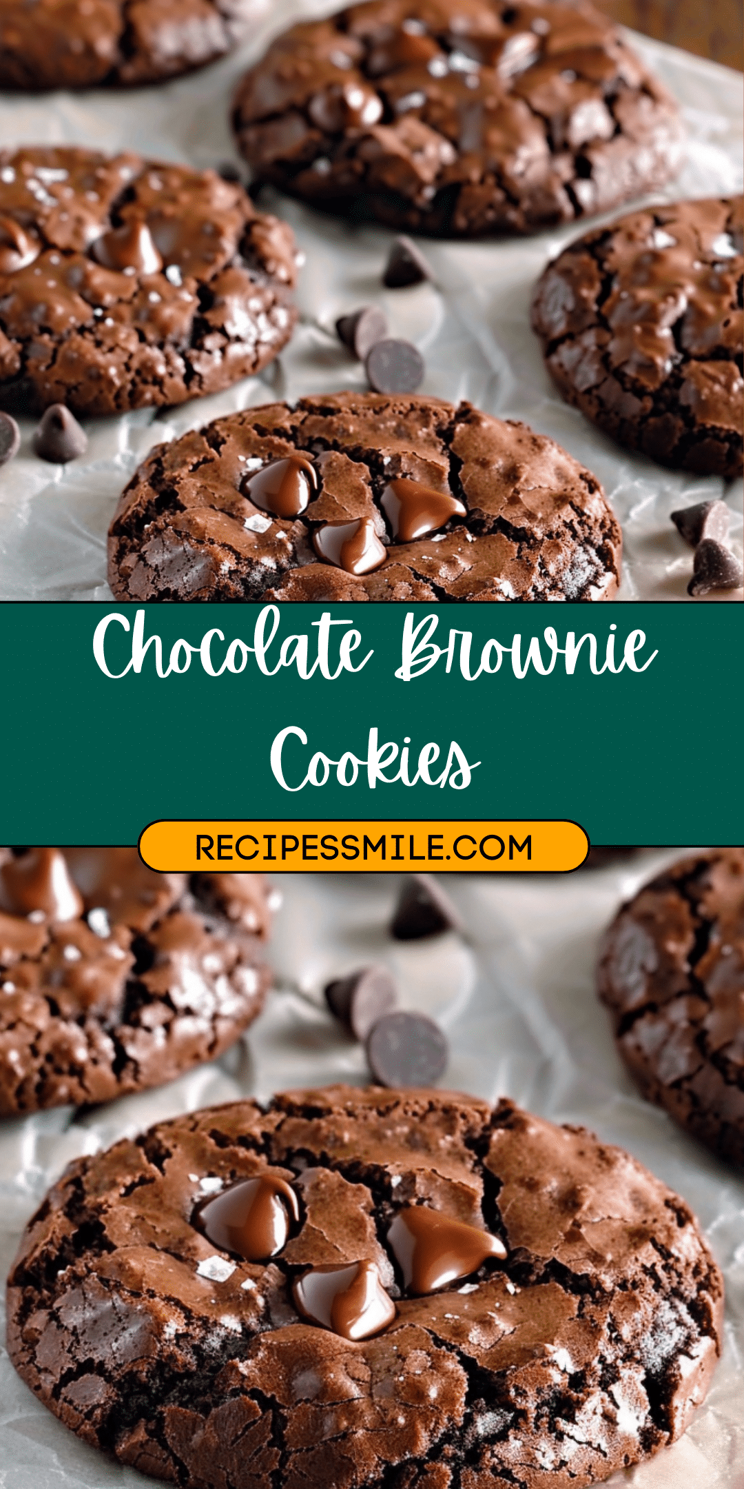 Chocolate Brownie Cookies - Recipes Smile