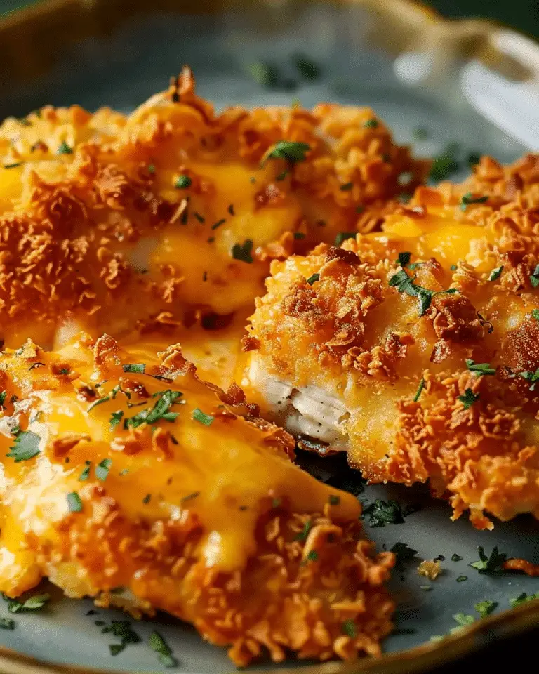 Crispy Cheddar Chicken - Recipes Smile