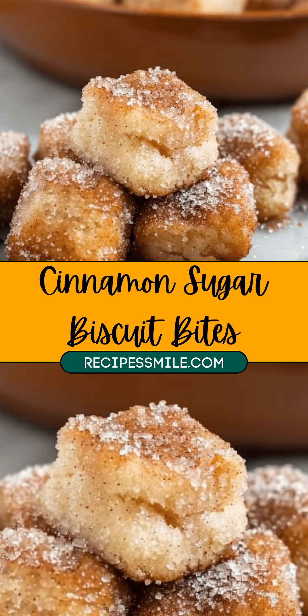 Cinnamon Sugar Biscuit Bites - Recipes Smile