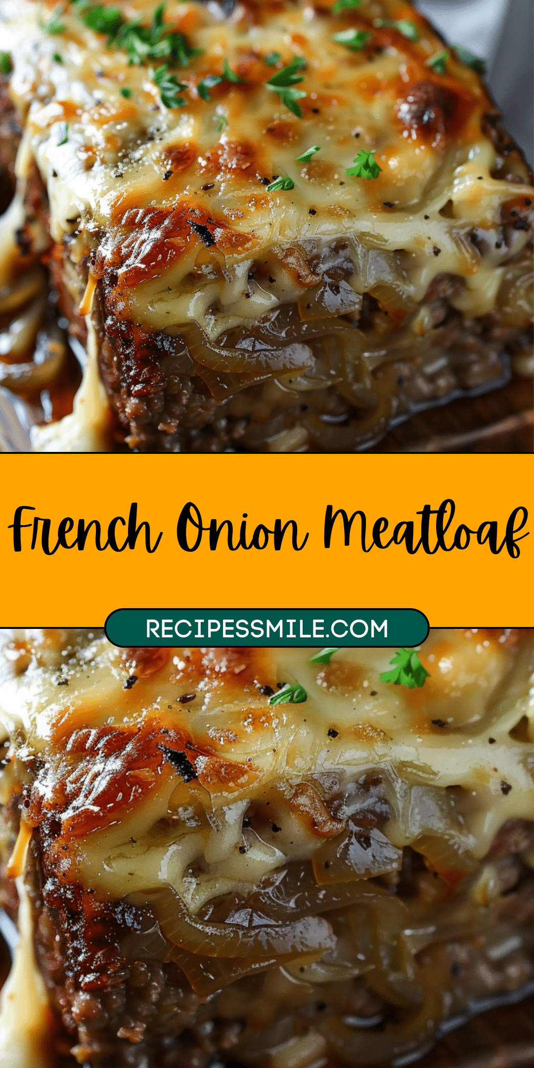 French Onion Meatloaf - Recipes Smile