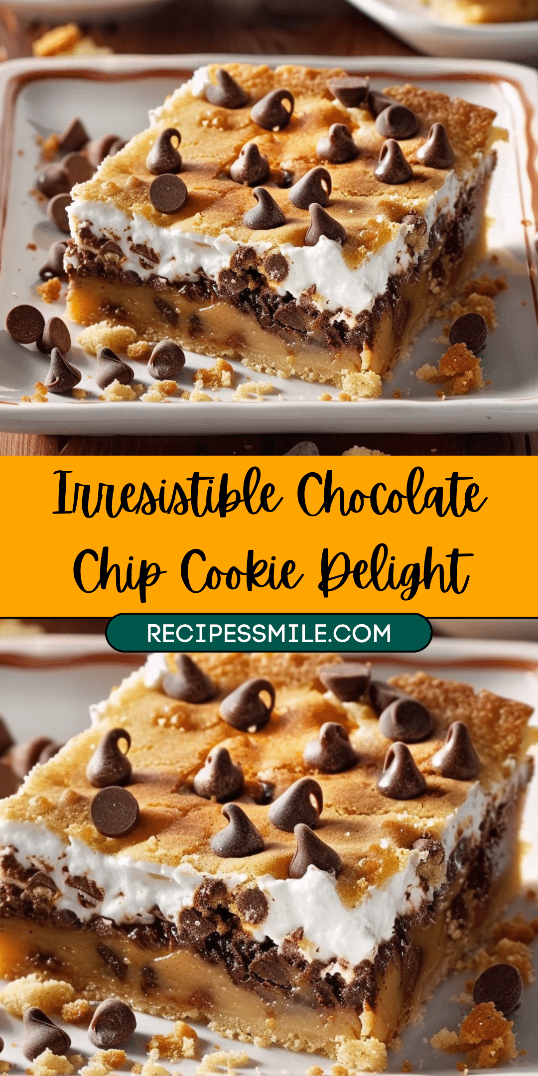 Irresistible Chocolate Chip Cookie Delight - Recipes Smile