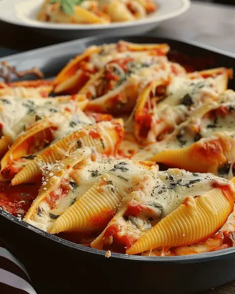 Italian Stuffed Shells - Recipes Smile