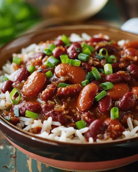 New Orleans-Style Red Beans and Rice - Recipes Smile