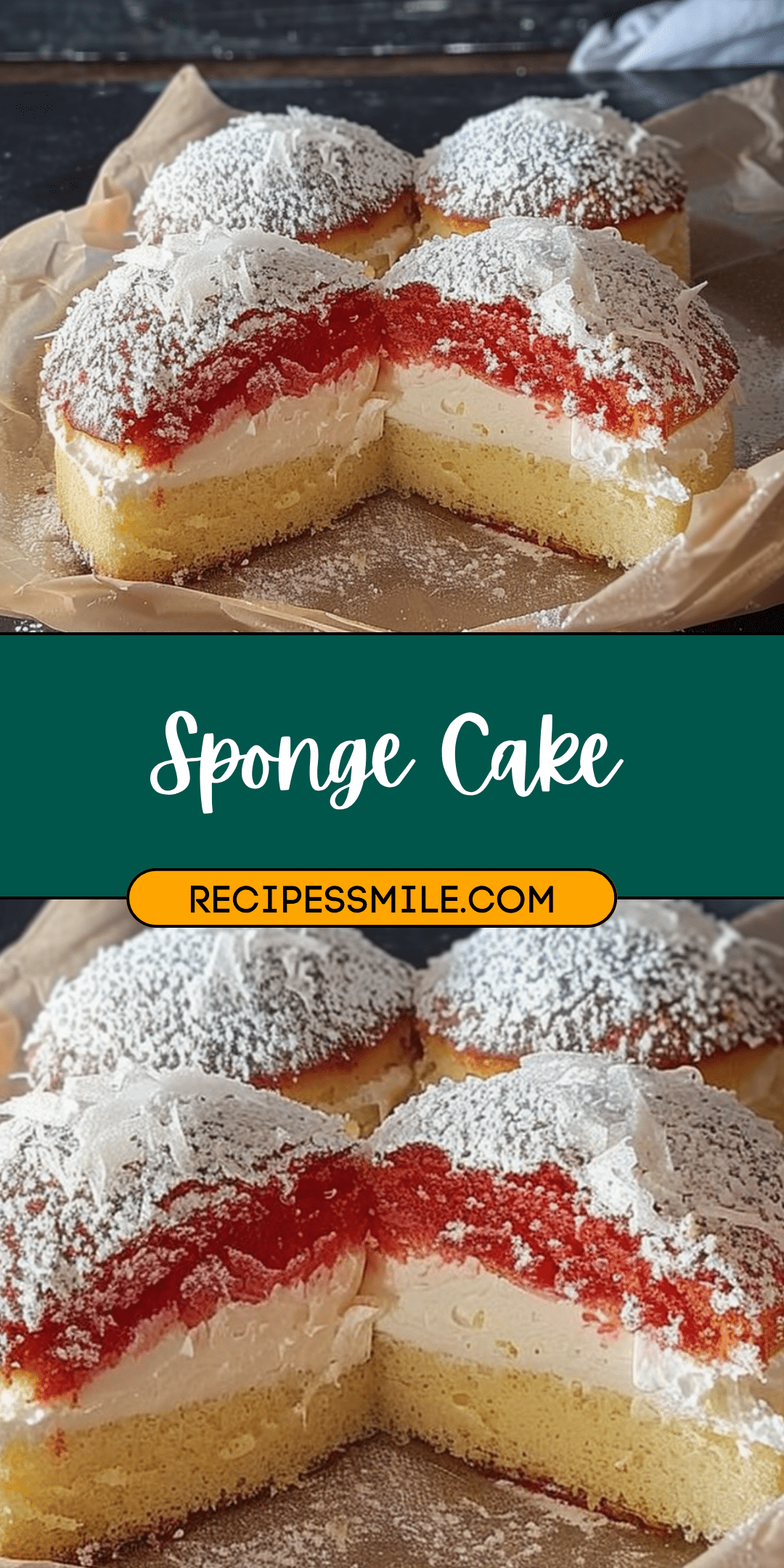 Sponge Cake - Recipes Smile