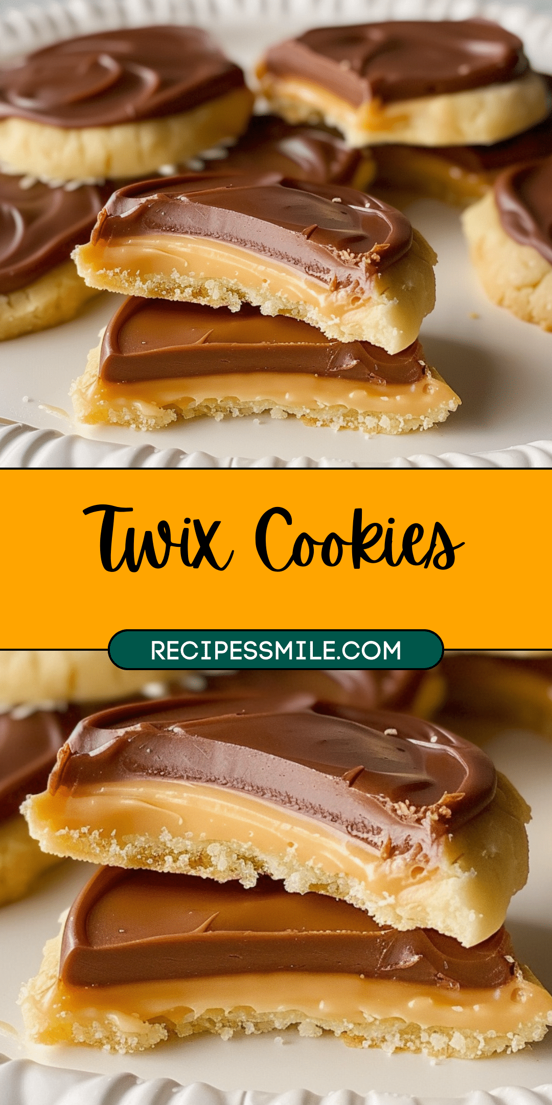 Twix Cookies - Recipes Smile