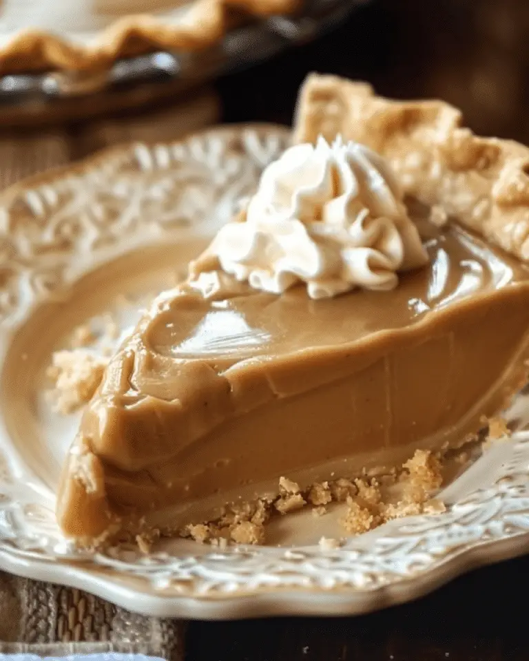 Butterscotch Pie - Recipes Smile