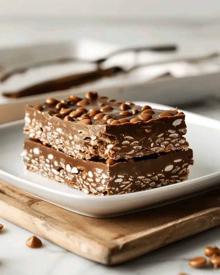 Chocolate Crunch Bars - Recipes Smile
