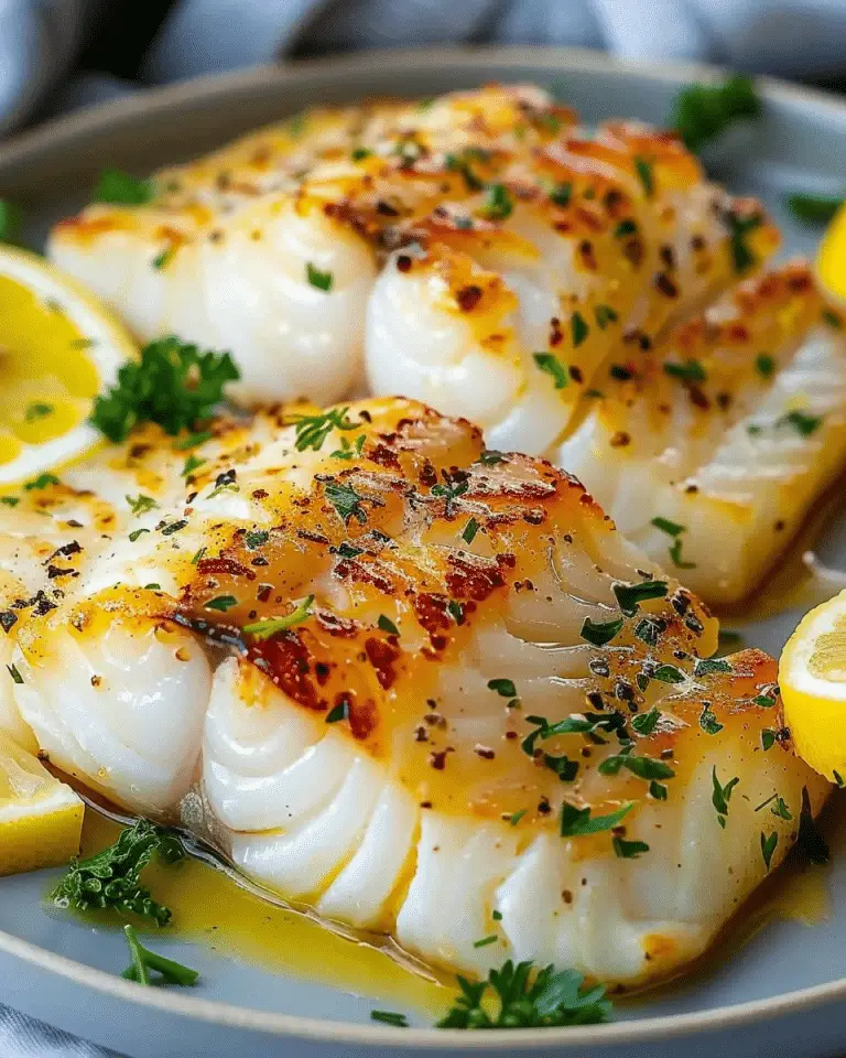 Lemon Butter Sautéed Cod - Recipes Smile