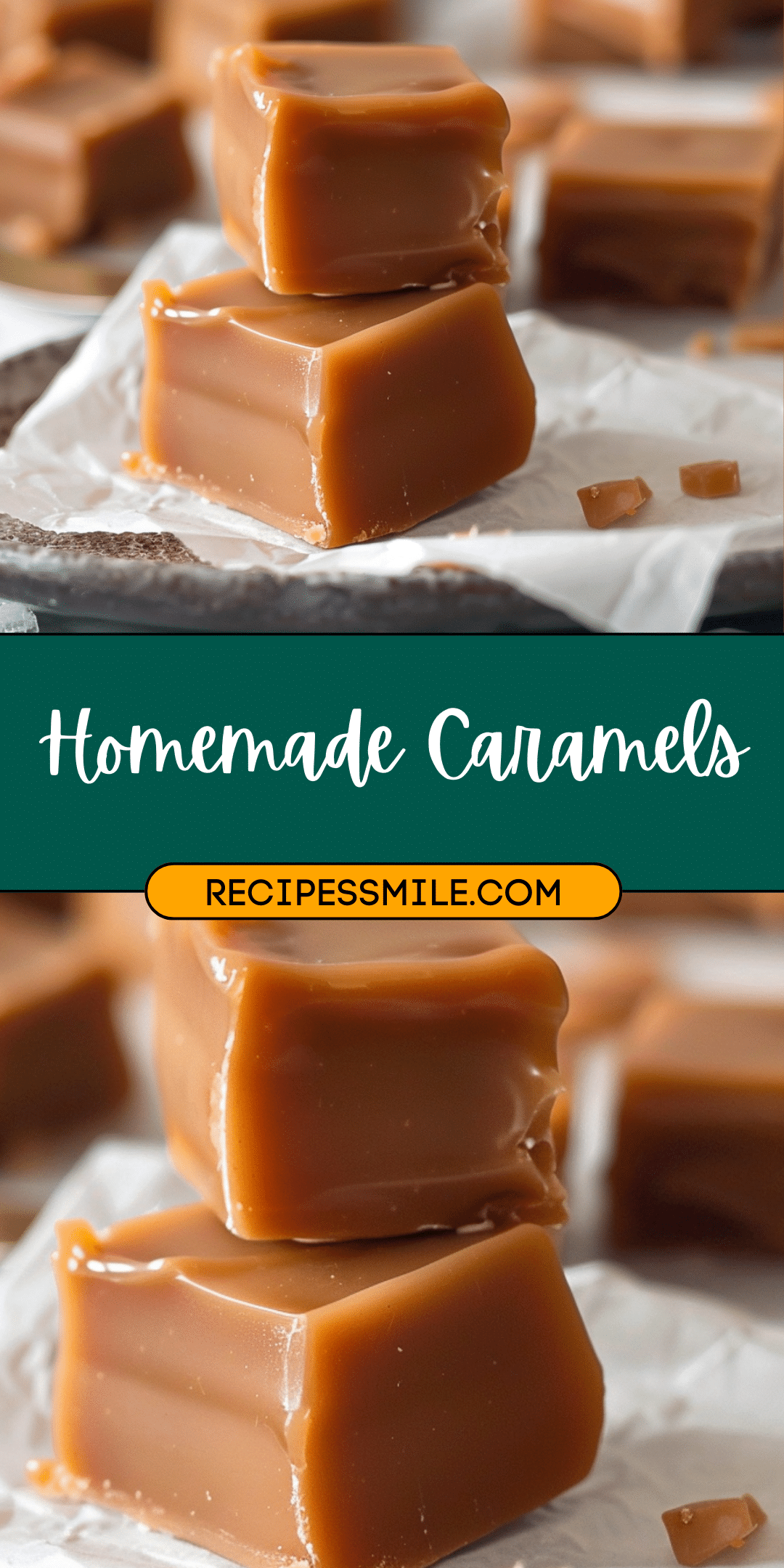 Homemade Caramels - Recipes Smile