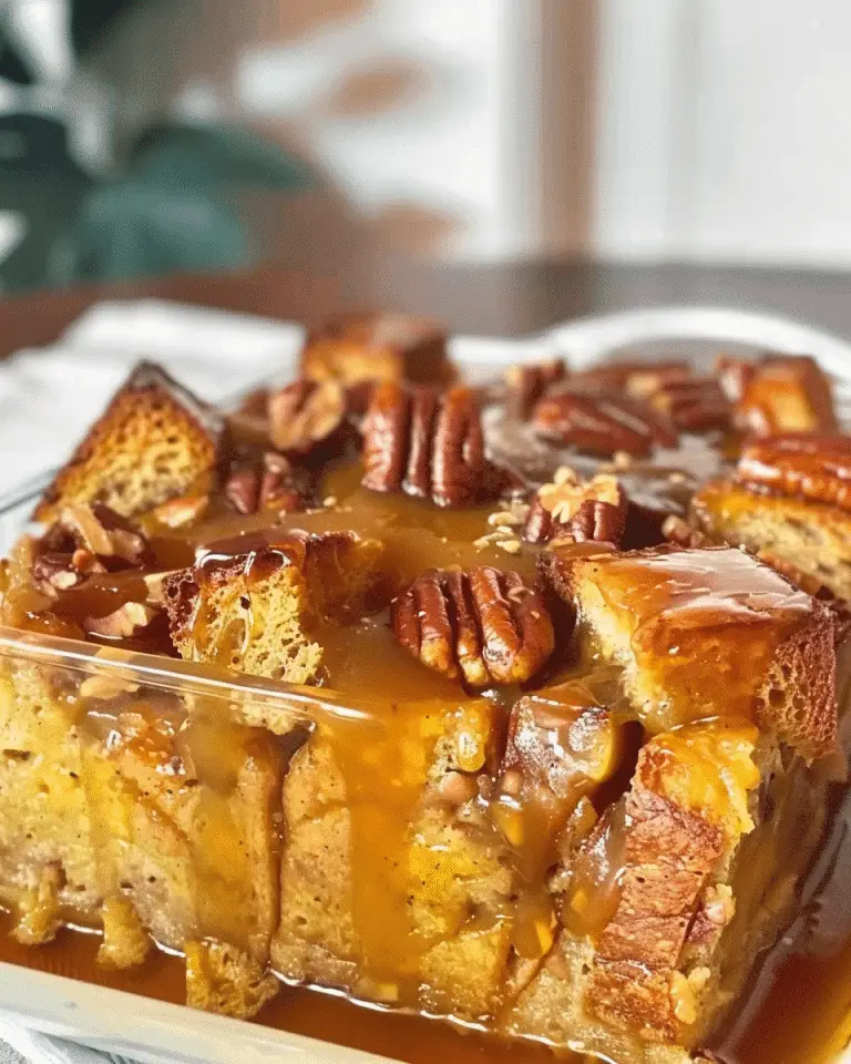 Pumpkin Praline Bread Pudding - Recipes Smile