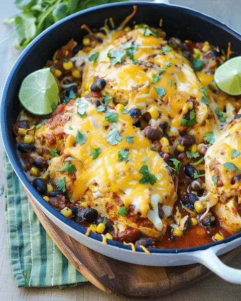 Santa Fe Chicken - Recipes Smile