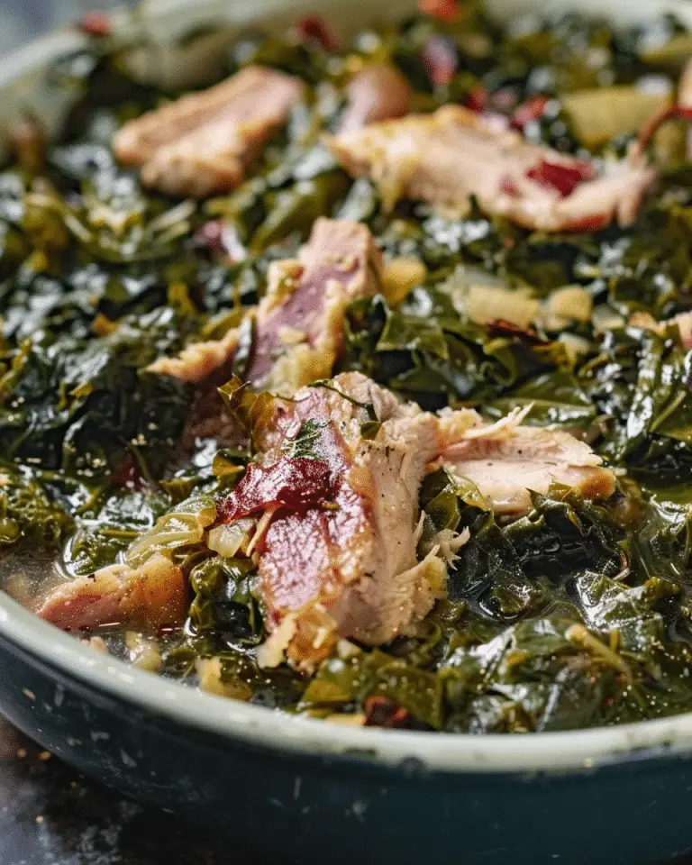 Southern Collard Greens with Smoked Turkey - Recipes Smile