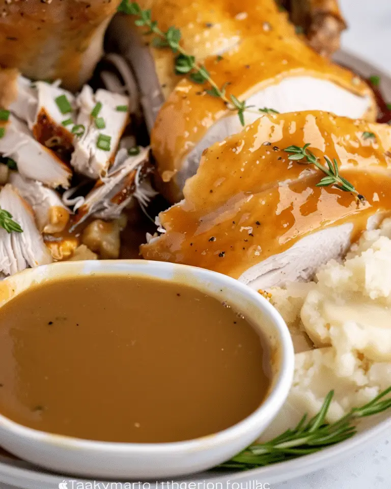 Easy Turkey Gravy - Recipes Smile