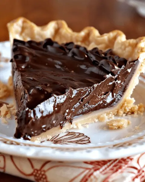 Hot Fudge Pie - Recipes Smile