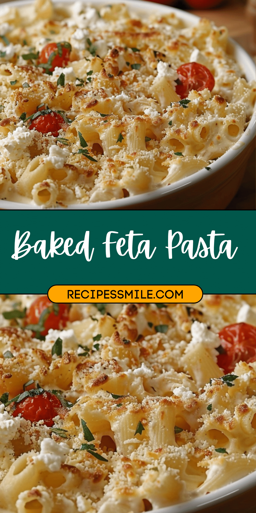 Baked Feta Pasta - Recipes Smile