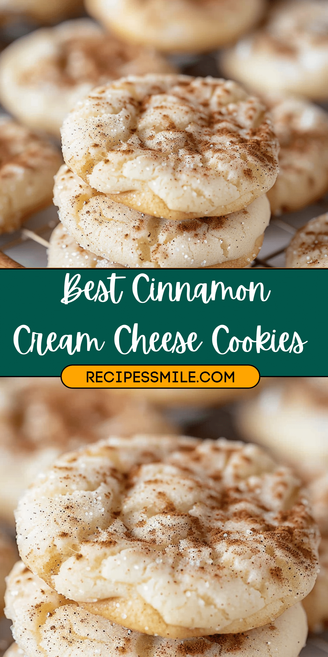 Best Cinnamon Cream Cheese Cookies - Recipes Smile