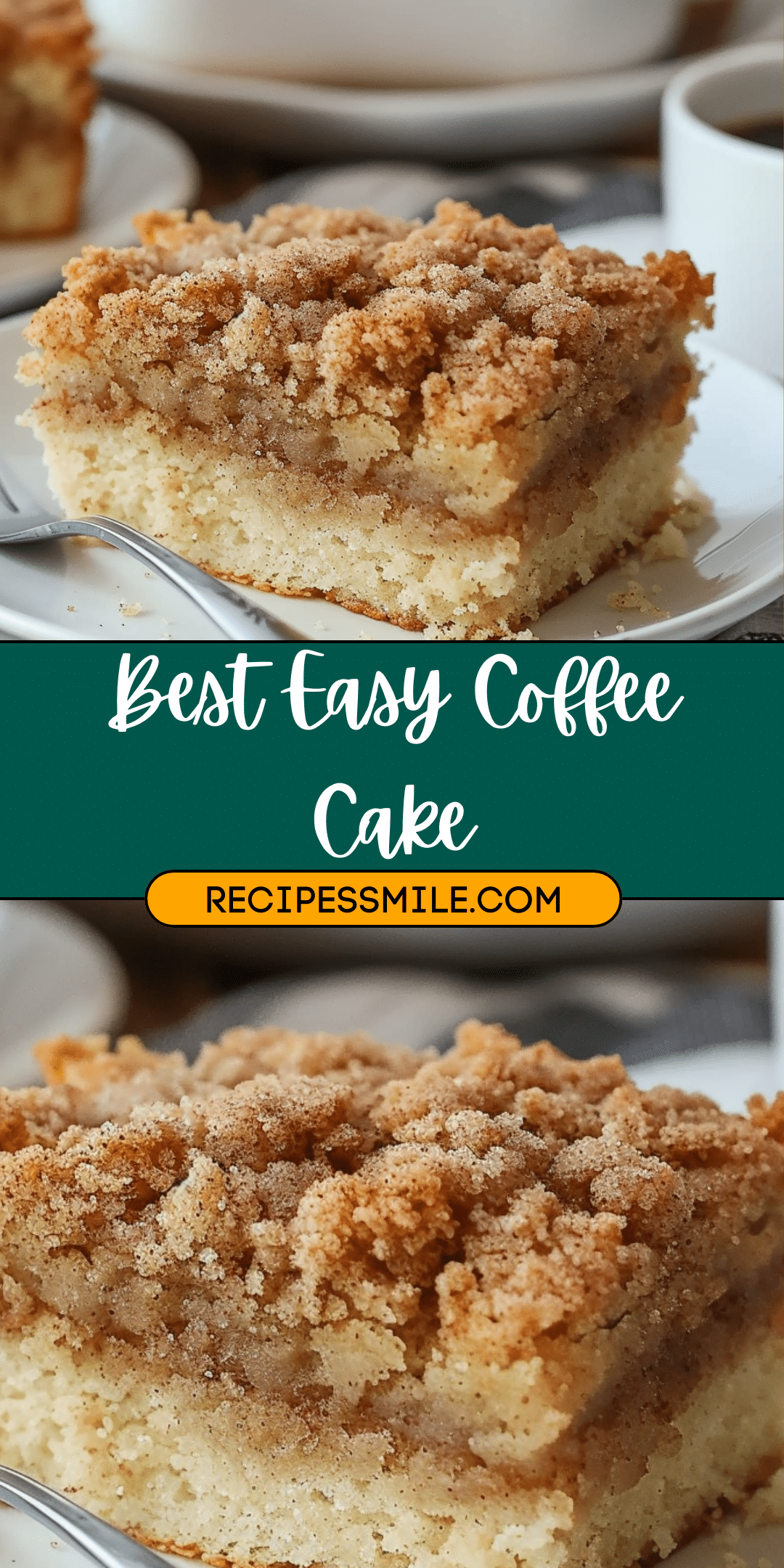 Best Easy Coffee Cake - Recipes Smile