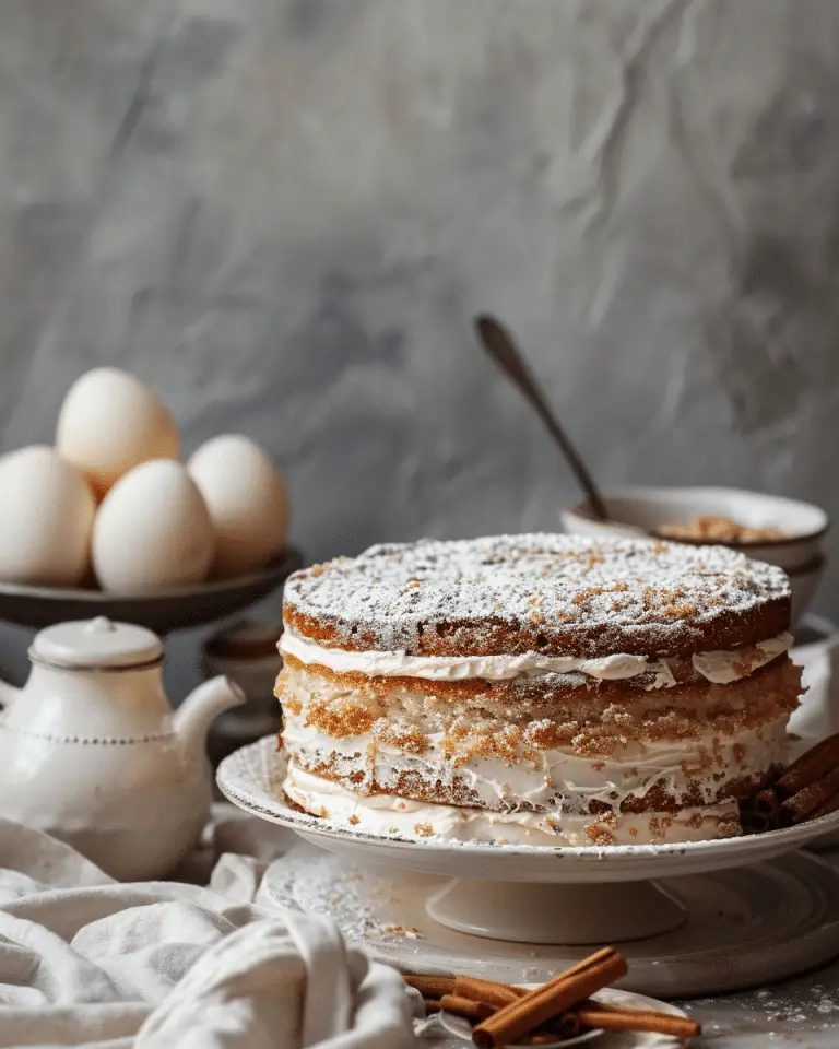 Buttery Cinnamon Cake - Recipes Smile
