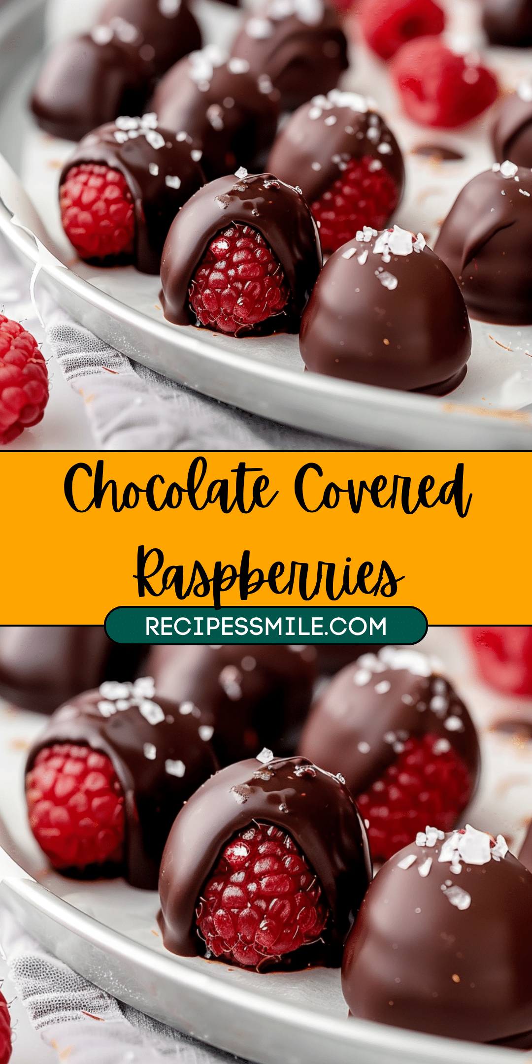 Chocolate Covered Raspberries - Recipes Smile