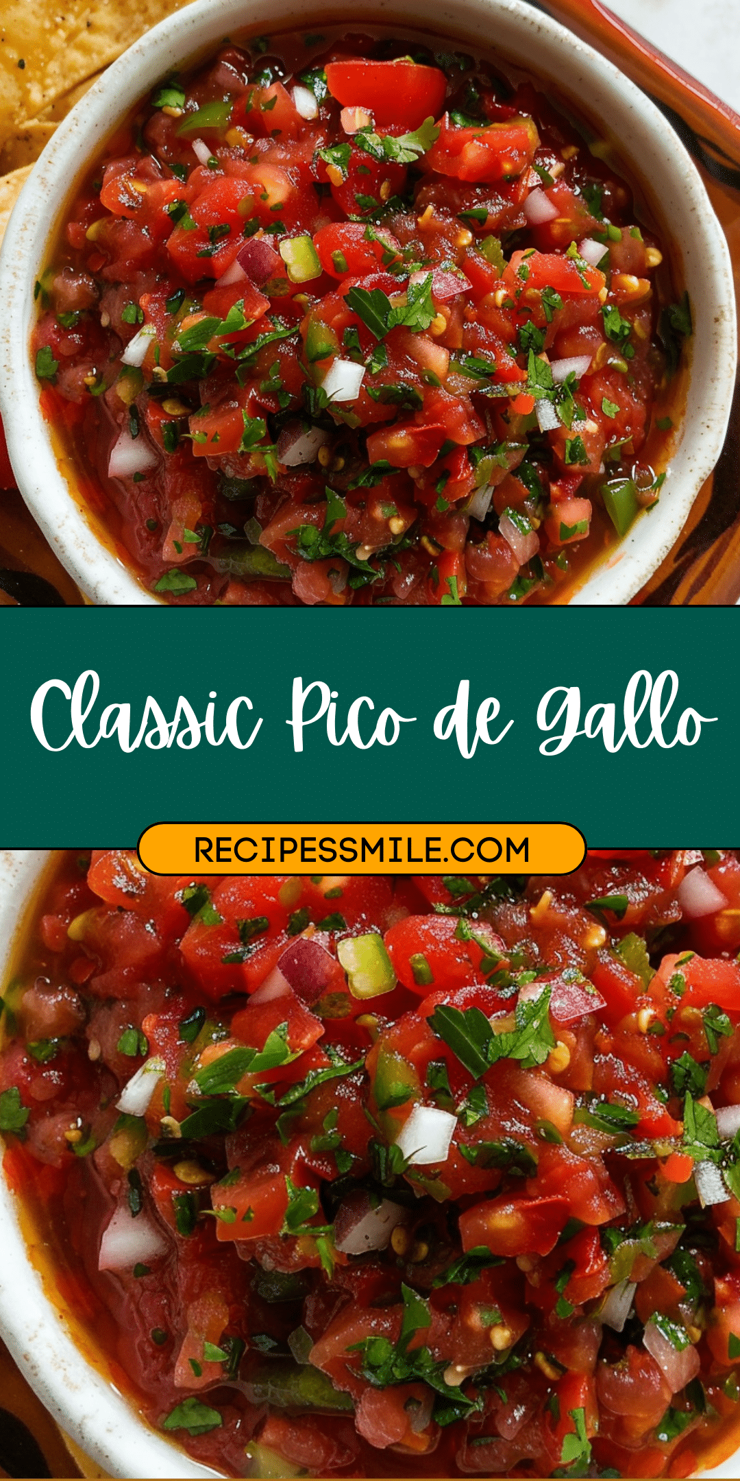 Classic Pico de Gallo - Recipes Smile