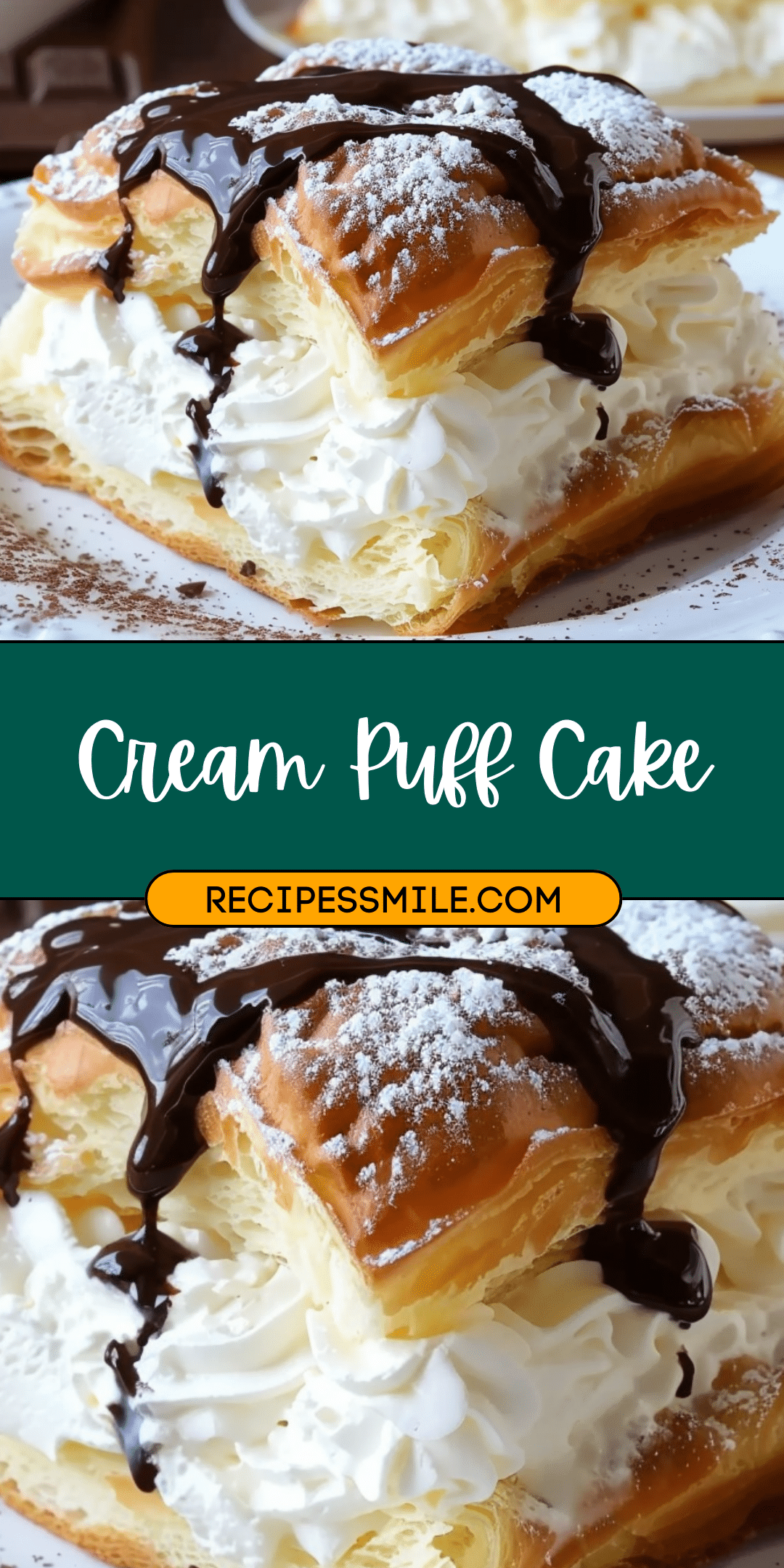 Cream Puff Cake - Recipes Smile