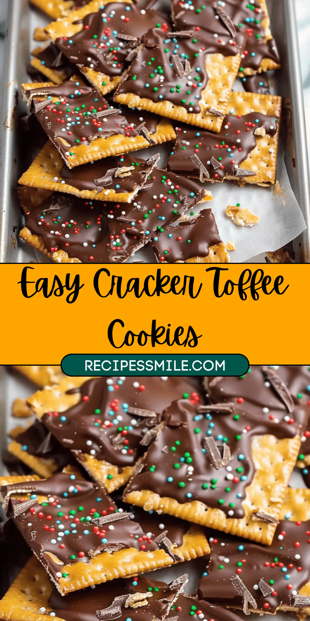 Easy Cracker Toffee Cookies - Recipes Smile