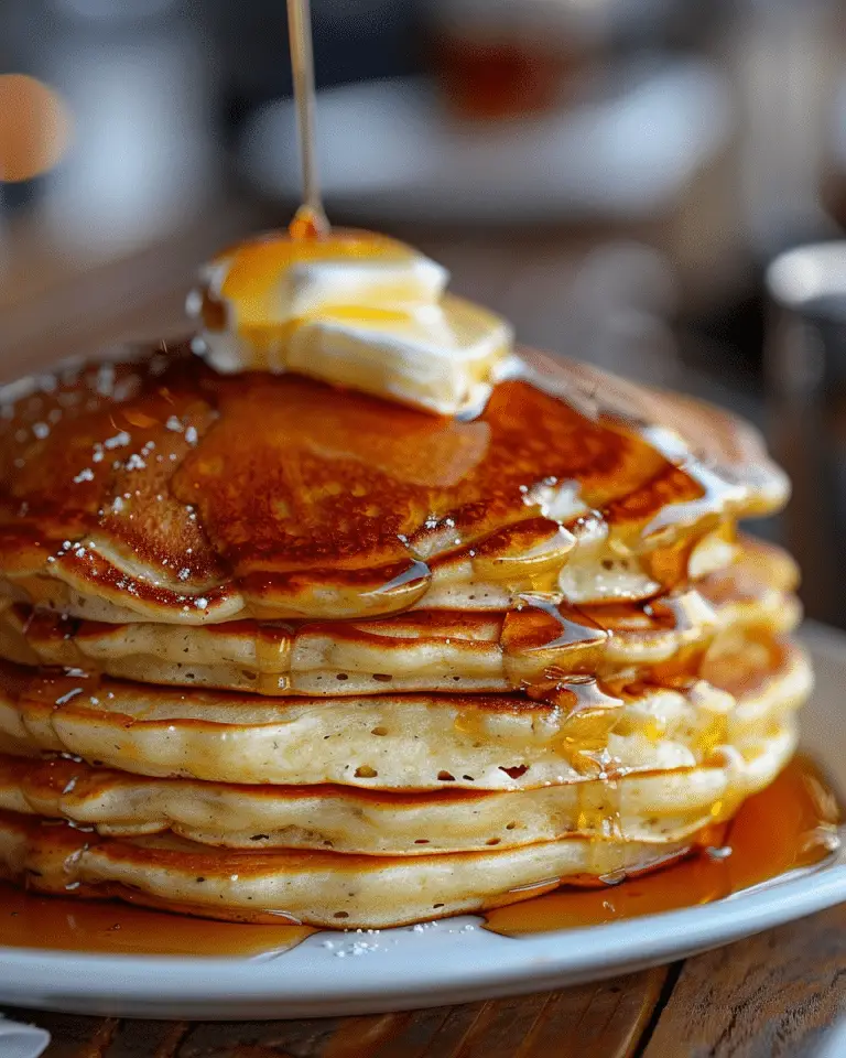 Easy Homemade Pancake Recipe - Recipes Smile