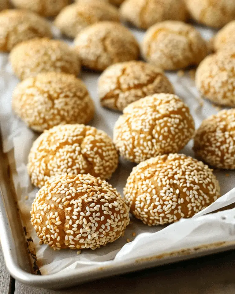 Italian Sesame Cookies - Recipes Smile