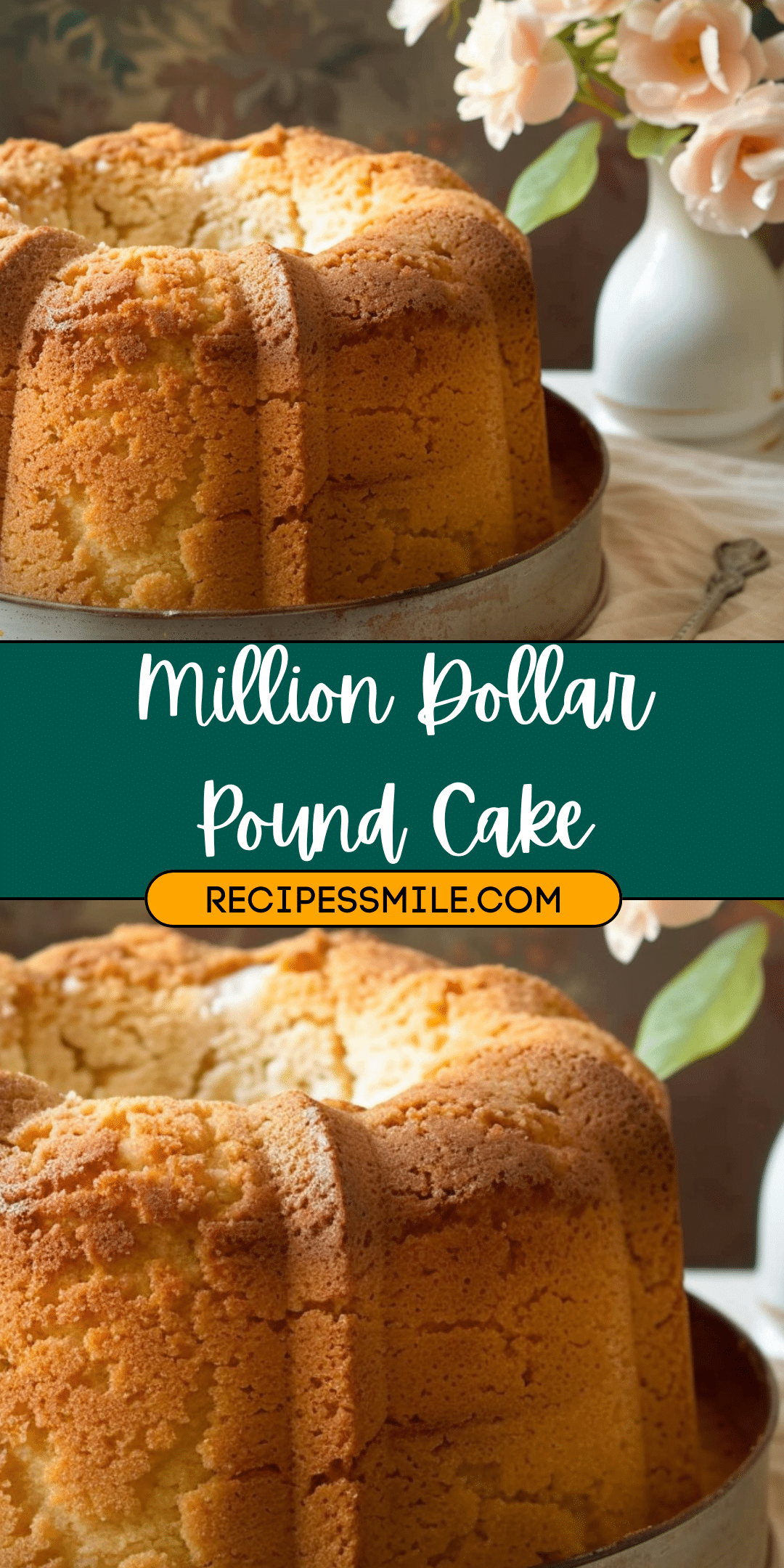 Million Dollar Pound Cake - Recipes Smile
