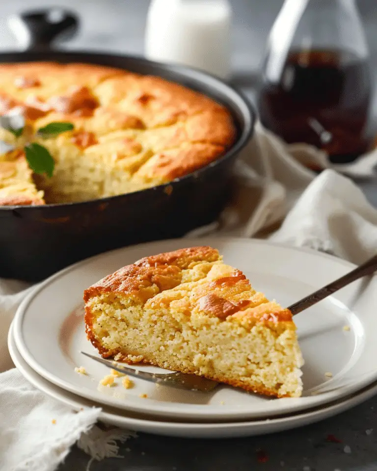 Moist Cottage Cheese Cornbread - Recipes Smile