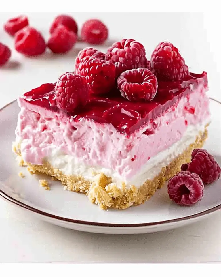 No Bake Raspberry Cheesecake - Recipes Smile