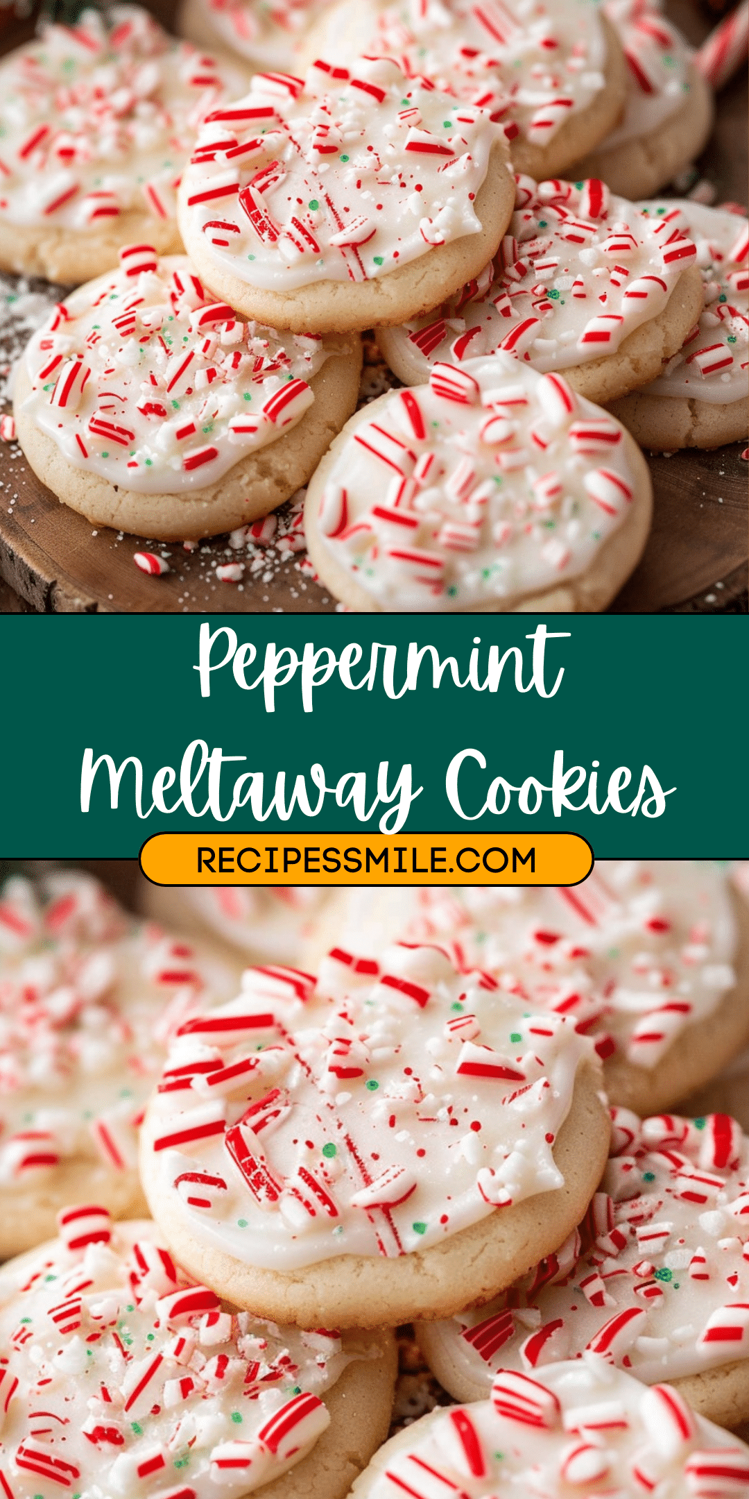 Peppermint Meltaway Cookies - Recipes Smile