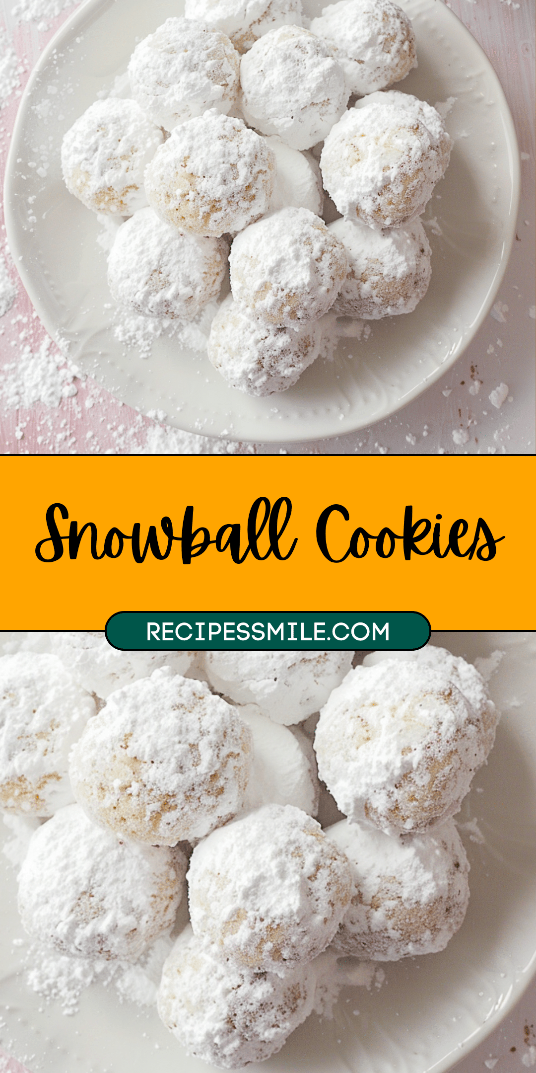 Snowball Cookies - Recipes Smile