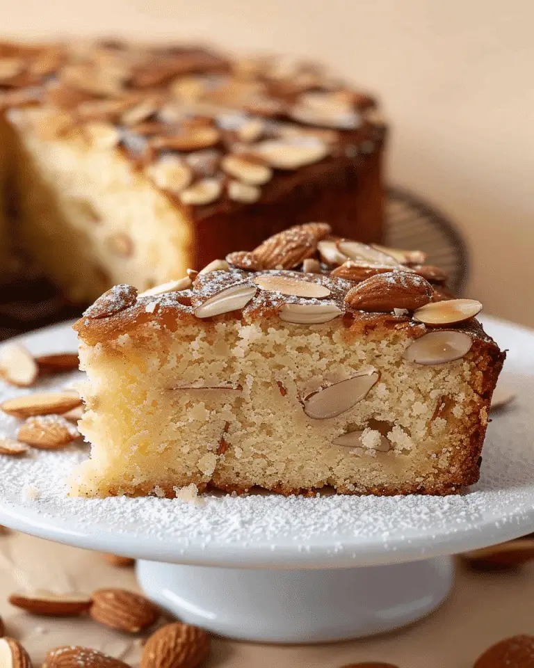 The Best Almond Cake - Recipes Smile