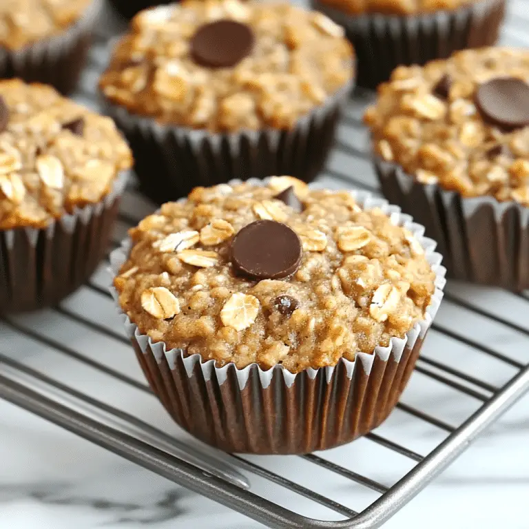 Breakfast Oatmeal Cupcakes To Go - Recipes Smile