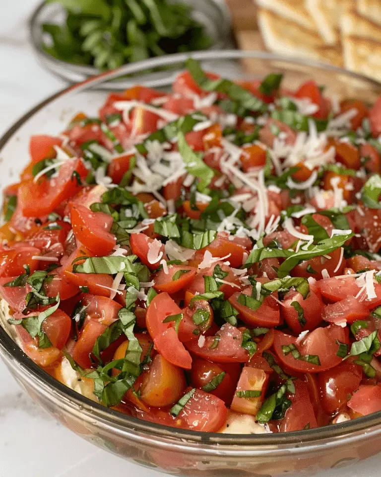 Bruschetta Dip - Recipes Smile