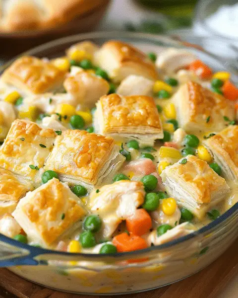 Chicken Pot Pie Bake - Recipes Smile