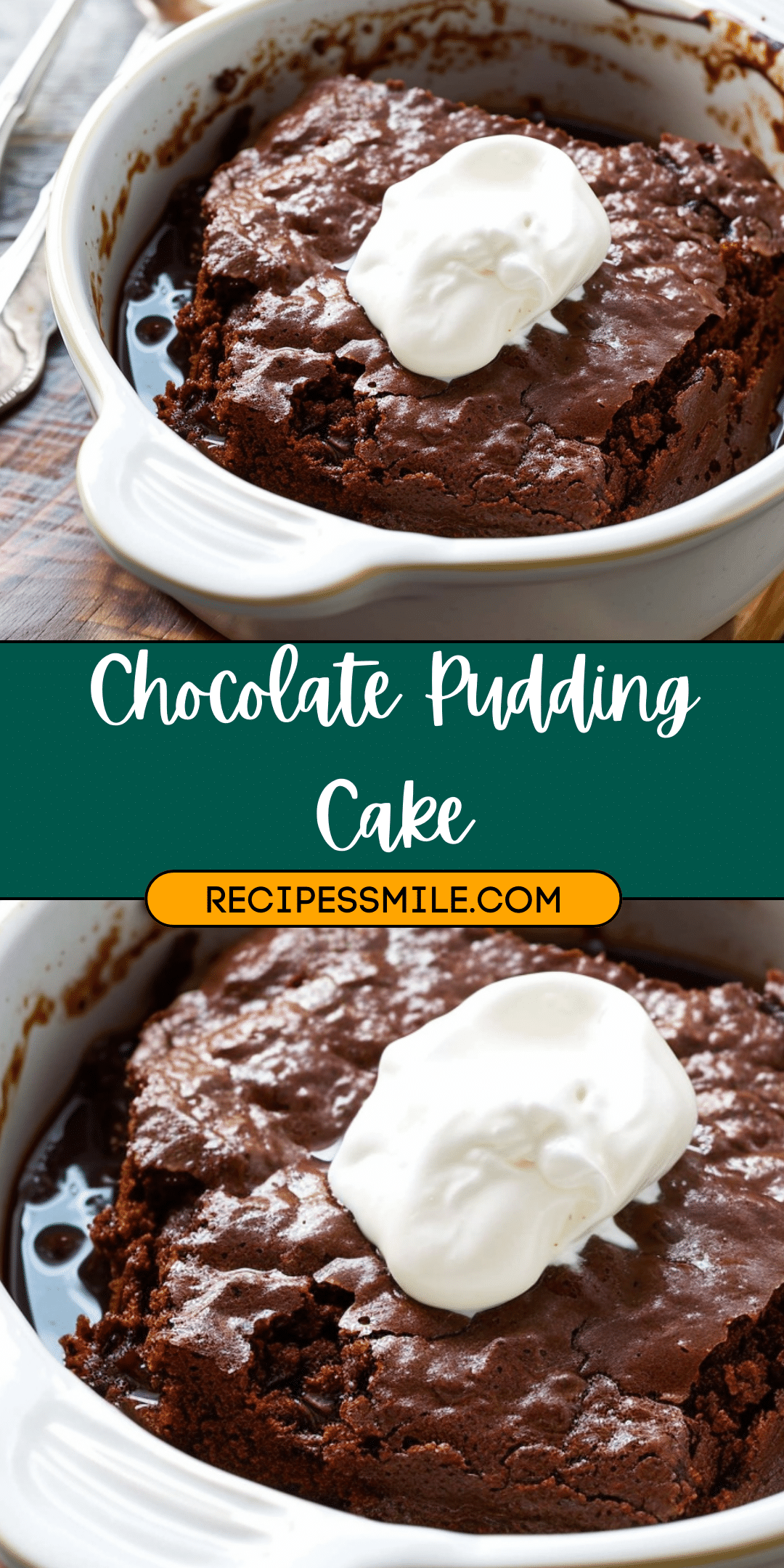 Chocolate Pudding Cake - Recipes Smile