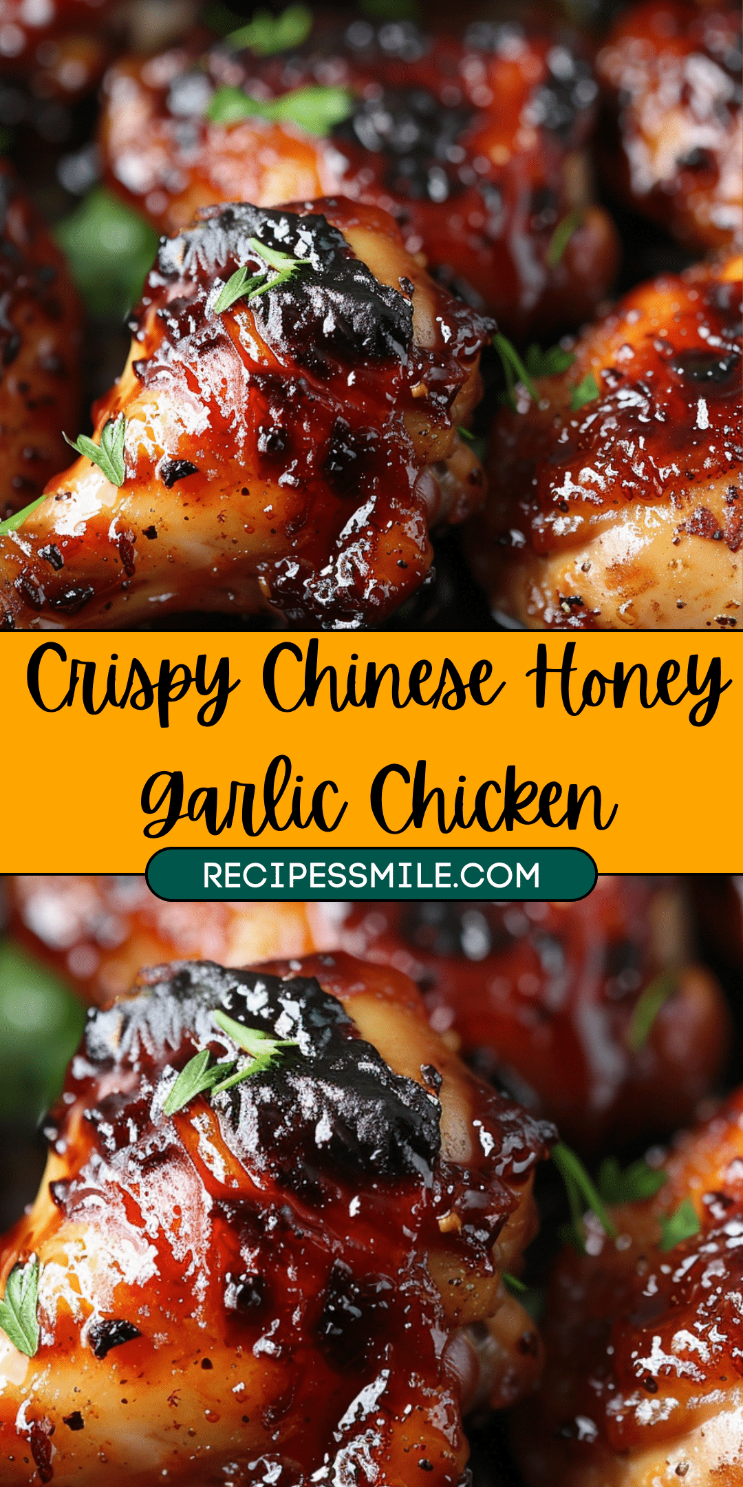 Crispy Chinese Honey Garlic Chicken - Recipes Smile