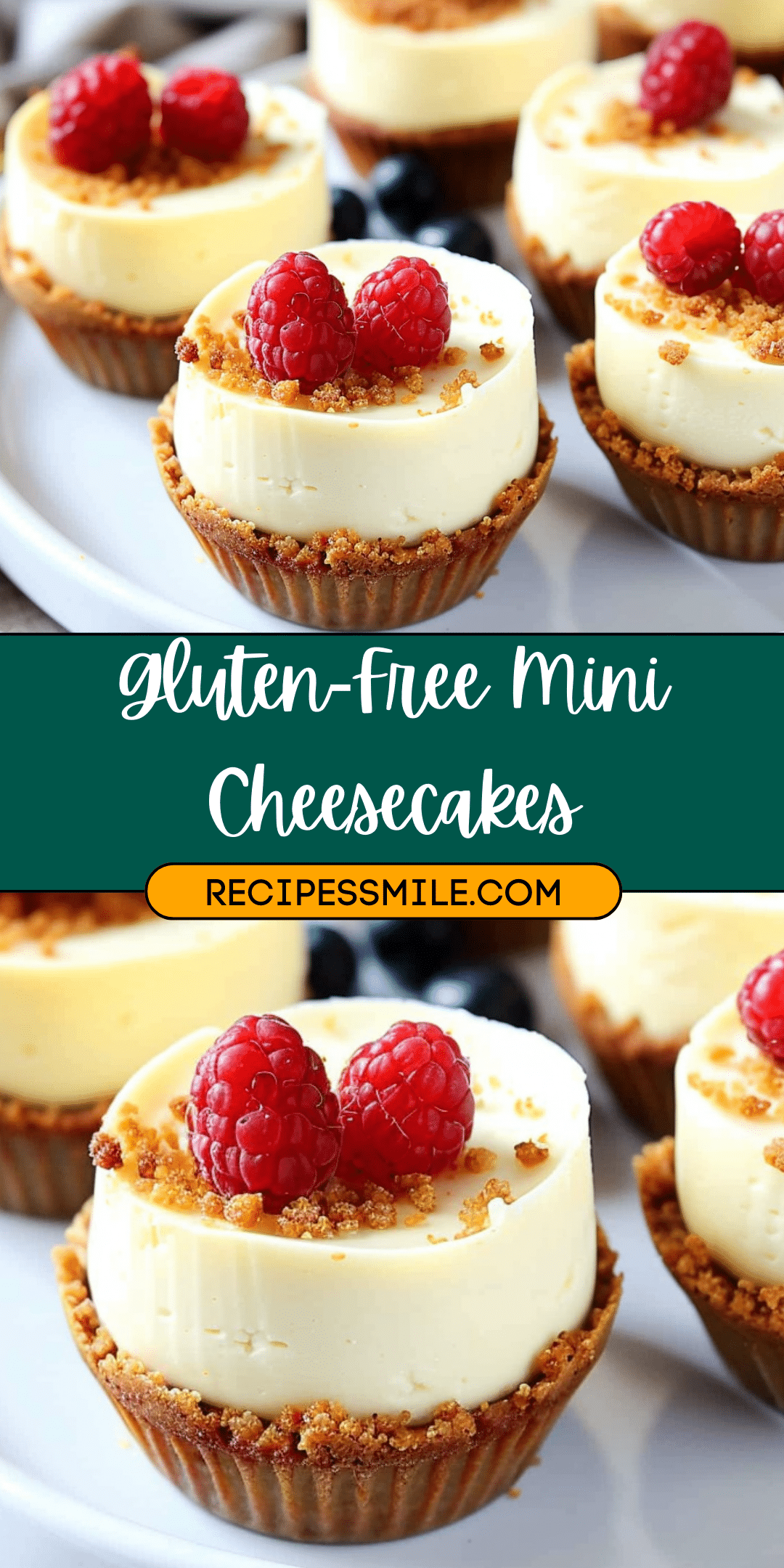 Gluten-Free Mini Cheesecakes - Recipes Smile