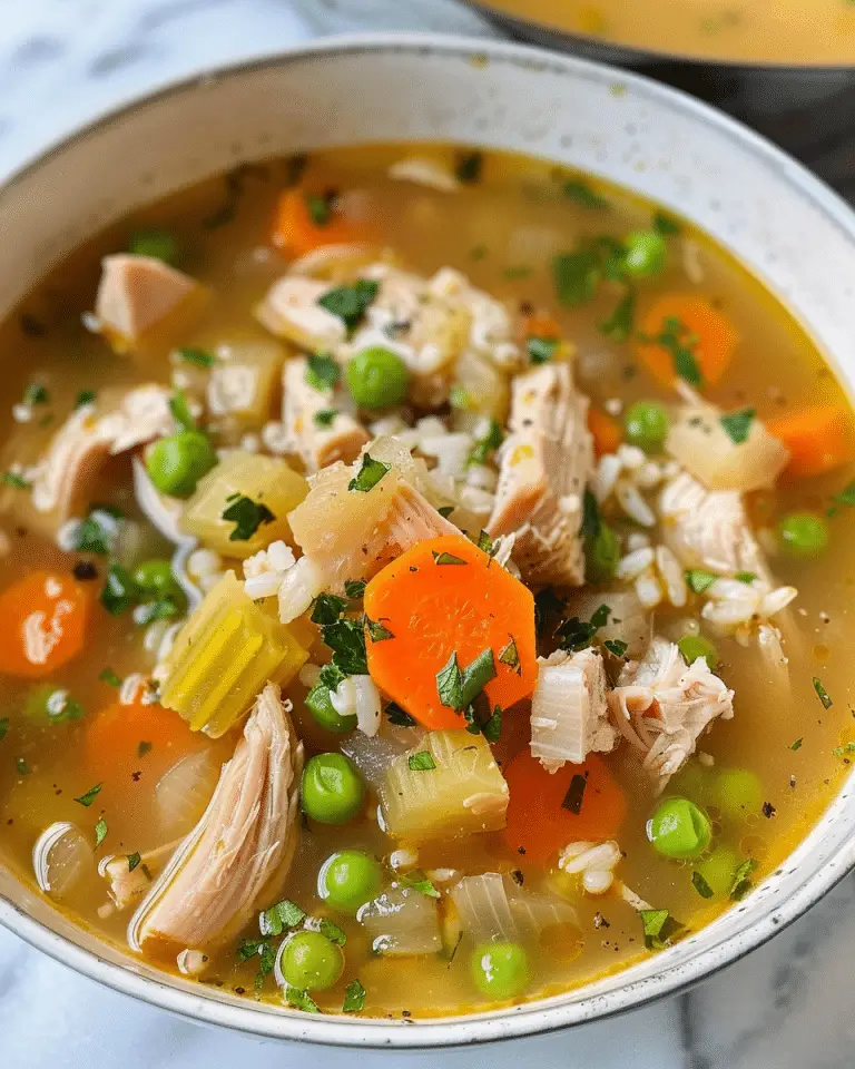 Leftover Turkey Soup - Recipes Smile