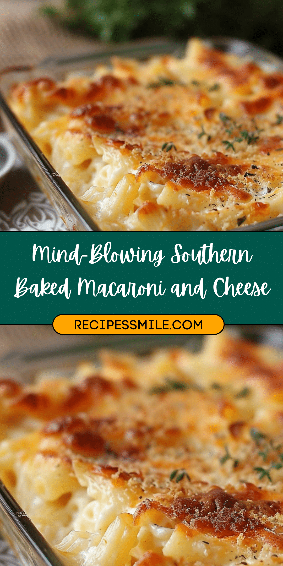 Mind-Blowing Southern Baked Macaroni and Cheese - Recipes Smile