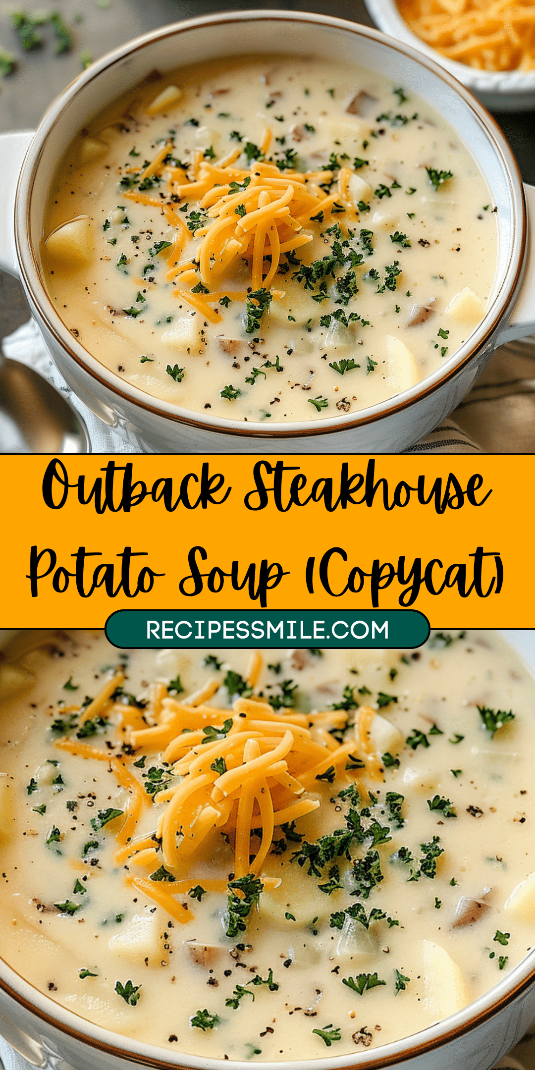 Outback Steakhouse Potato Soup (Copycat) - Recipes Smile