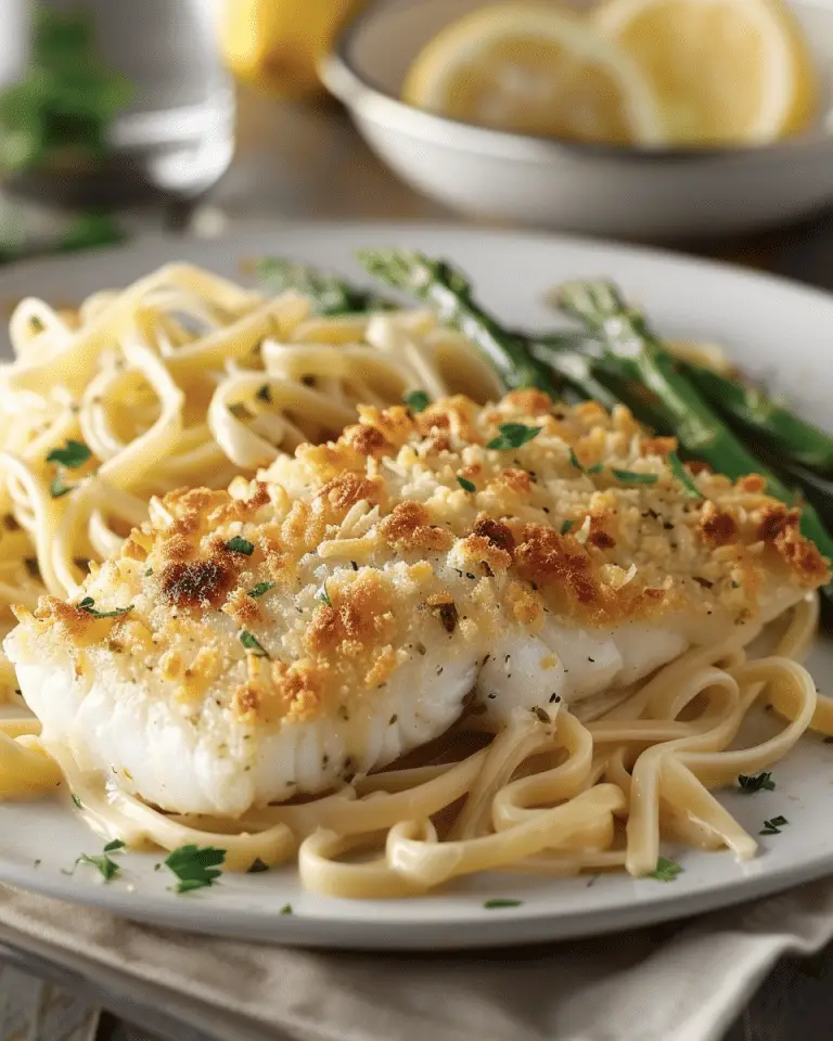 Parmesan Crusted Cod - Recipes Smile