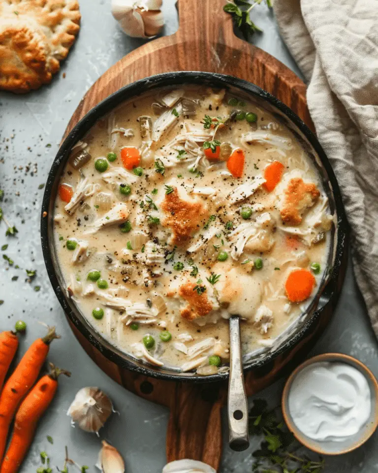 Small Batch Chicken Pot Pie Soup for Two - Recipes Smile