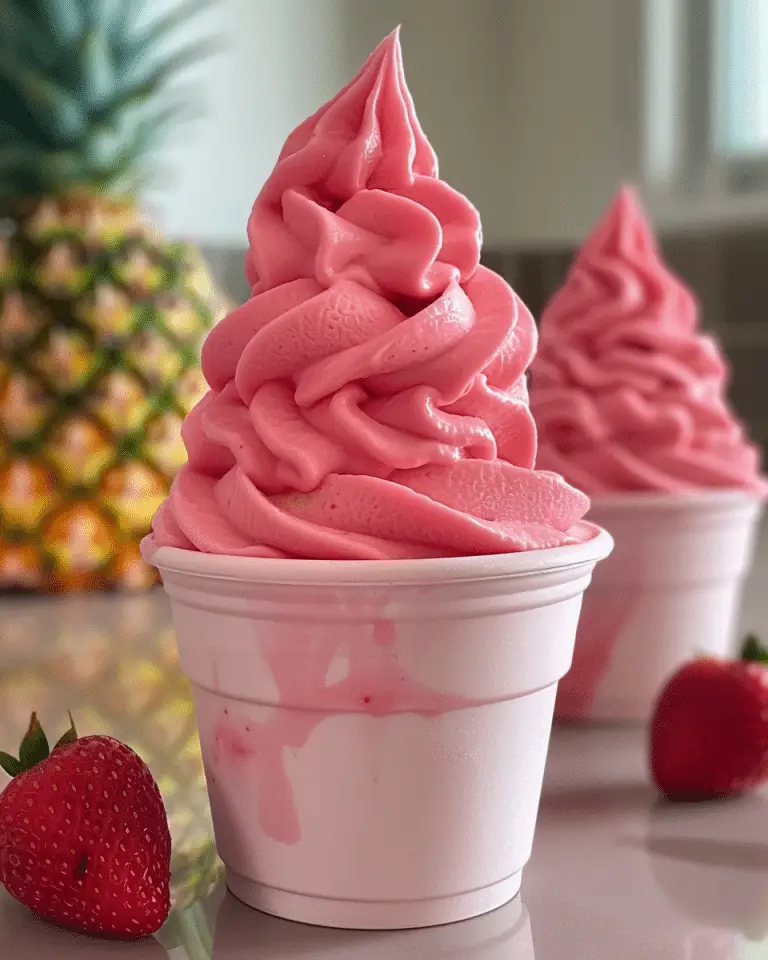 Strawberry Dole Whip - Recipes Smile