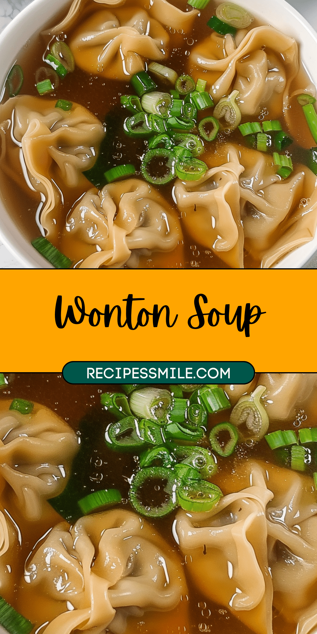 Wonton Soup - Recipes Smile