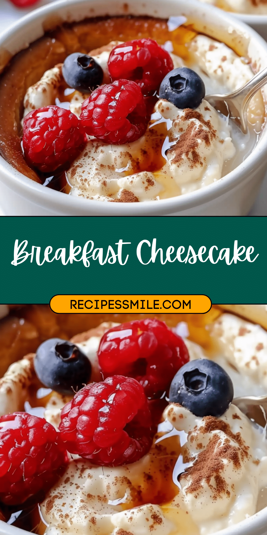Breakfast Cheesecake - Recipes Smile