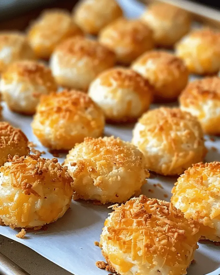 Golden Cheese Crunch Bites - Recipes Smile