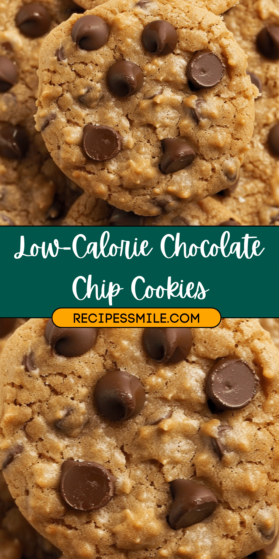 Low-Calorie Chocolate Chip Cookies - Recipes Smile